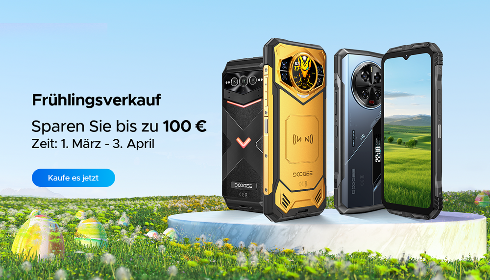 DOOGEE S200 Outdoor Handy | 5G Outdoor Handy | Android 14 Outdoor Handy